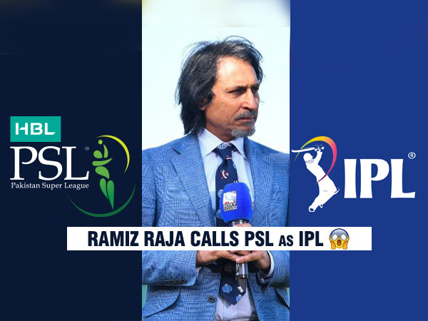 Psl Ipl Clash Twitter Reacts As Ramiz Raja Makes Blunder On Air