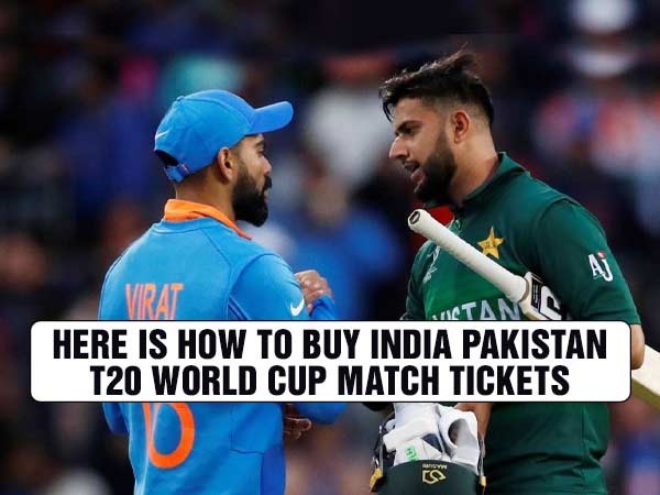 Ind vs Pak 2021 Tickets | How to buy India-Pakistan T20 World Cup match ...