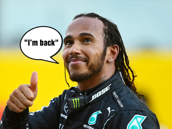 Lewis Hamilton announces 'he is back' after Abu Dhabi GP disappointment