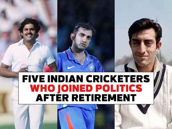 Cricketers In Politics India: 5 cricketers who joined politics after ...