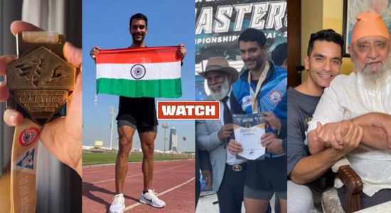 Angad Bedi dedicates gold medal to his late father Bishan Singh Bedi