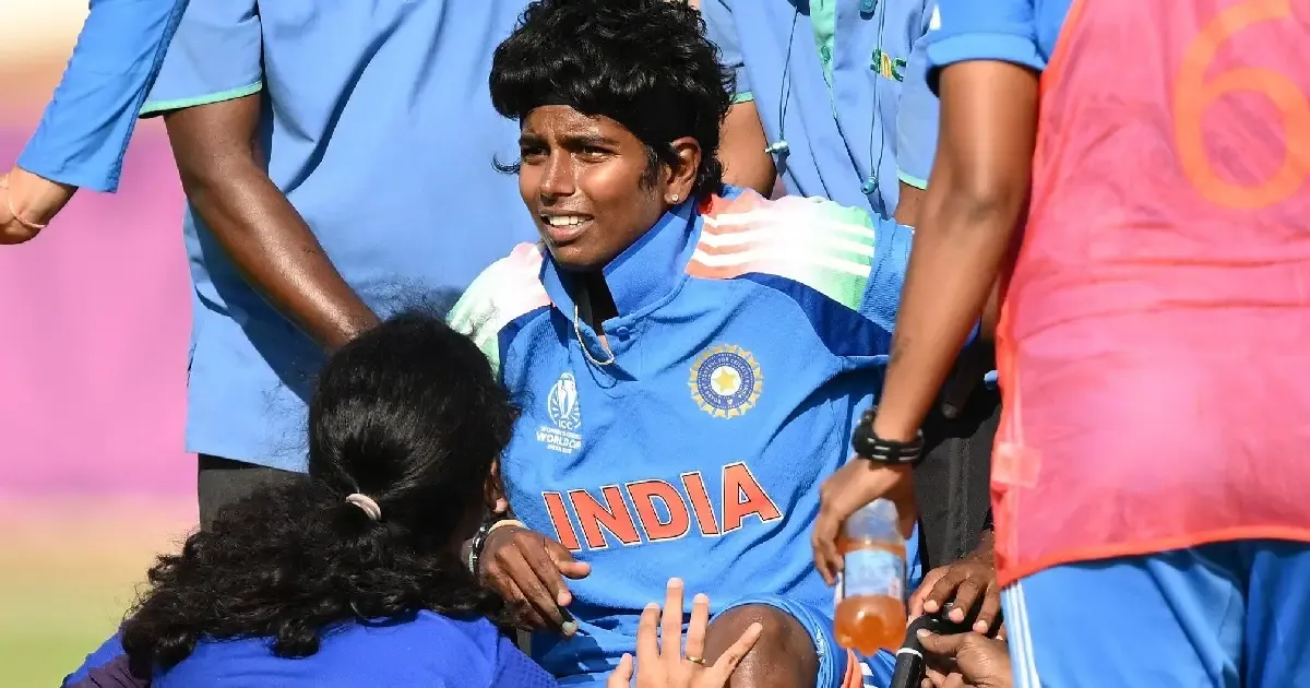 Indian pacer Arundhati Reddy suffers major injury; stretchered off the ...