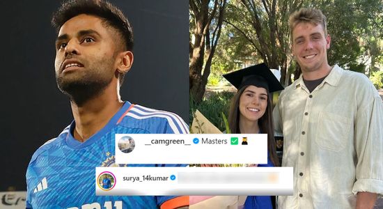 Cameron Green and Suryakumar engage in hilarious banter