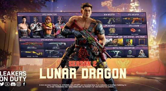 CoD Mobile Season 2 Battle Pass Rewards leaked online