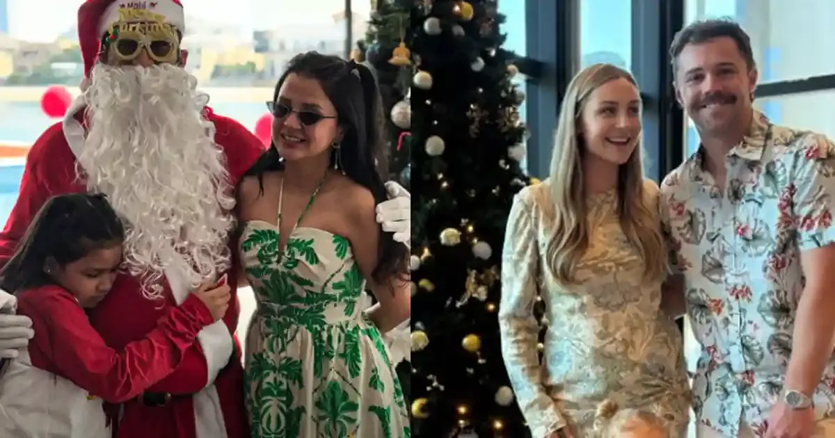 Cricketers Celebrate Christmas