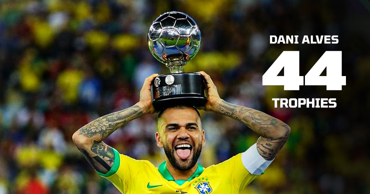 Football players with most trophies in history