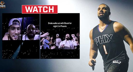 Drake Devin Booker Live Concert | Devin Booker Drake Glendale | Drake ...