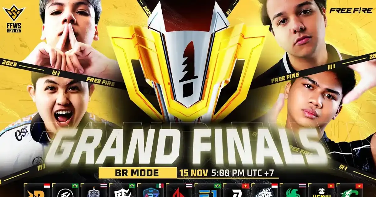 Live FFWS 2025 Points Table Global Finals BR Mode: Check BR Finals ...