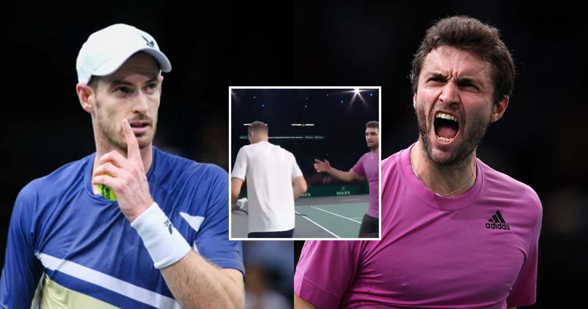 WATCH: Andy Murray refuses to shake hands with chair umpire after losing to Gilles Simon at 2022 ...