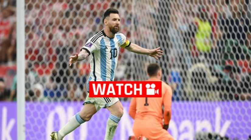 WATCH: Lionel Messi scores from the spot as Argentina takes 1-0 lead ...