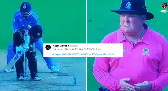 ODI World Cup 2023: Fans react after Marius Erasmus caught signalling for DRS at Saud Shakeel’s ...