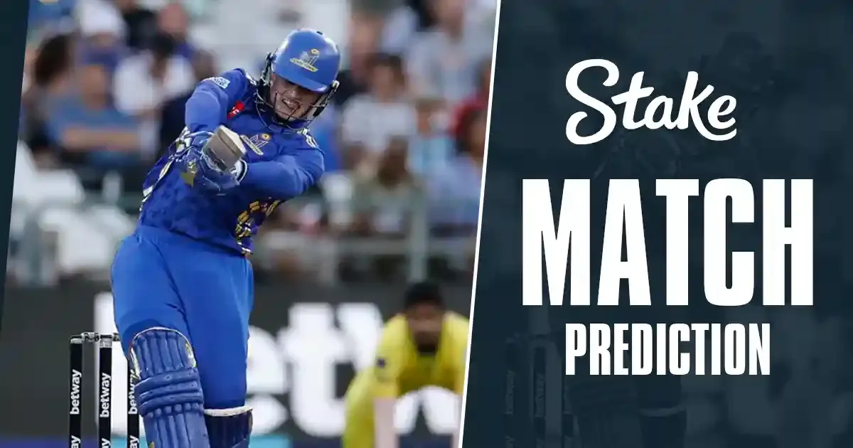 Today Match Prediction - Cricket Match Winner Prediction Tips