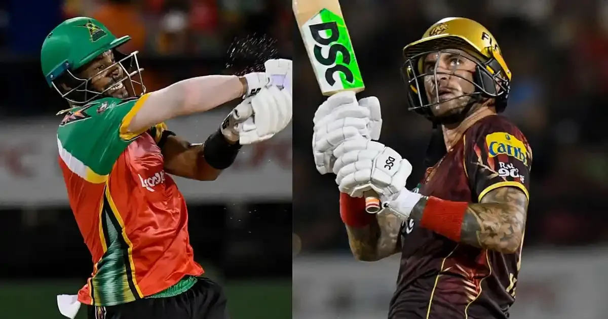 Top 5 players with most runs in Caribbean Premier League, 2025