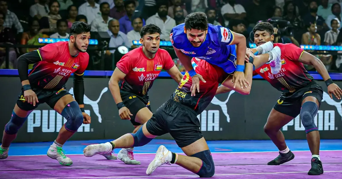 PKL 2025 Points Table standings after the day 11 Matches