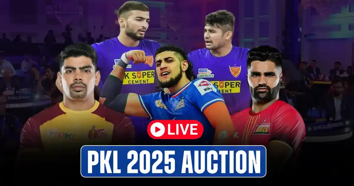 PKL 2025 Auction Day 2 live: Get real-time updates, streaming ...