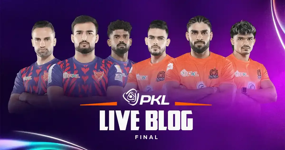 PKL 2025 Final: Dabang Delhi vs Puneri Paltan Live Updates, Commentary ...