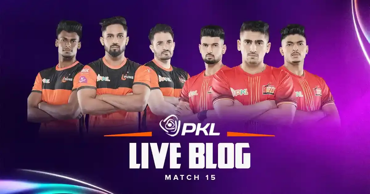 PKL 2025: Match 15, U Mumba vs Bengaluru Bulls Live Updates, Commentary ...