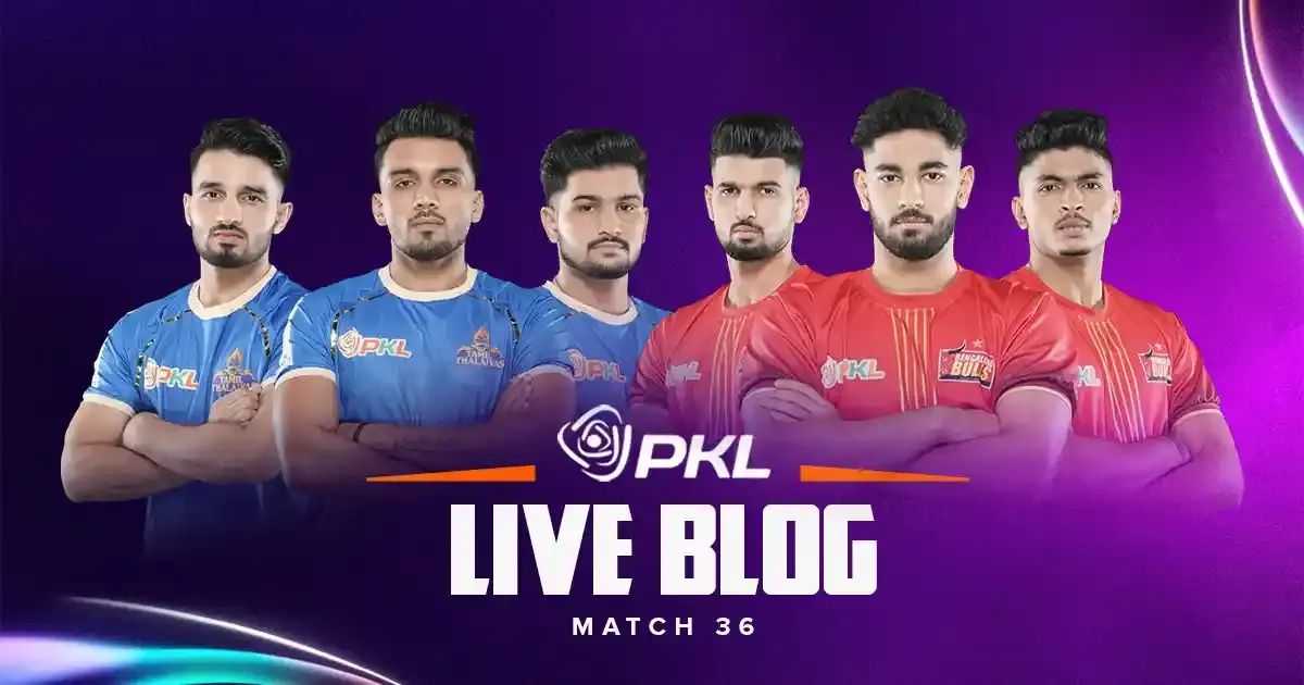 PKL 2025: Match 36, Tamil Thalavas vs Bengaluru Bulls live updates ...