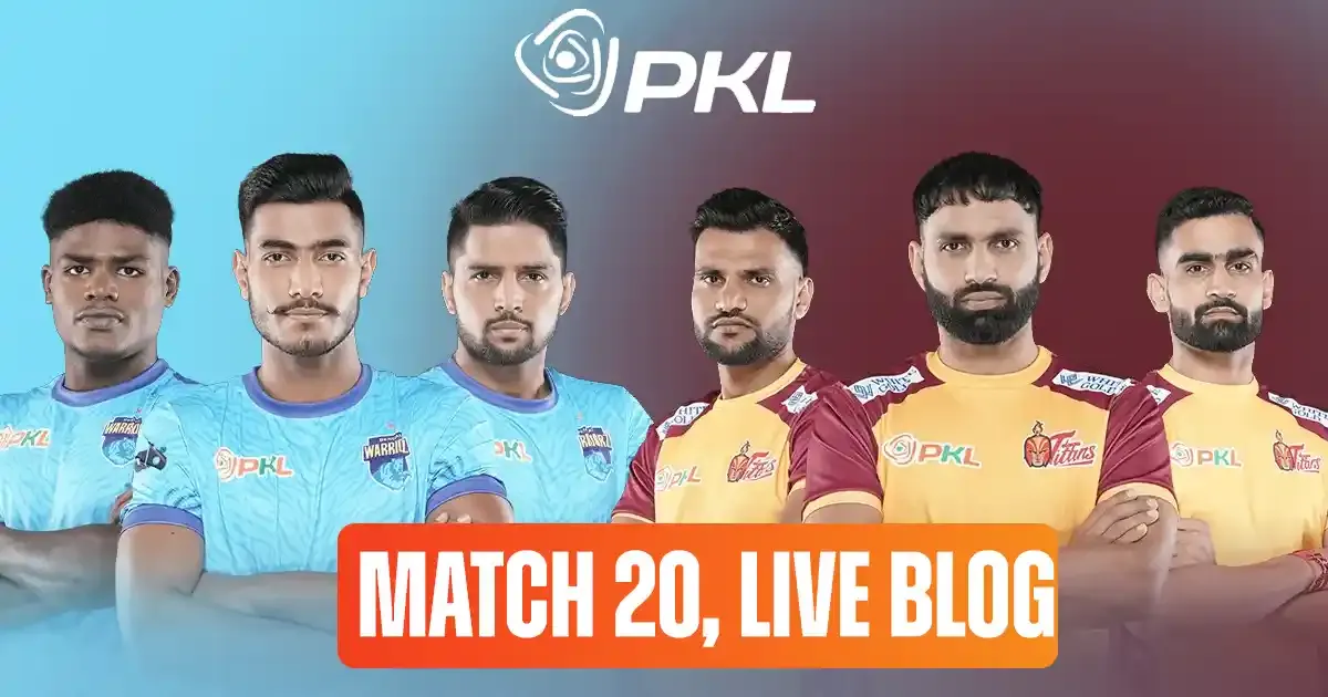 PKL 2025: Match 19, Bengal Warriors vs Telugu Titans Live Updates ...