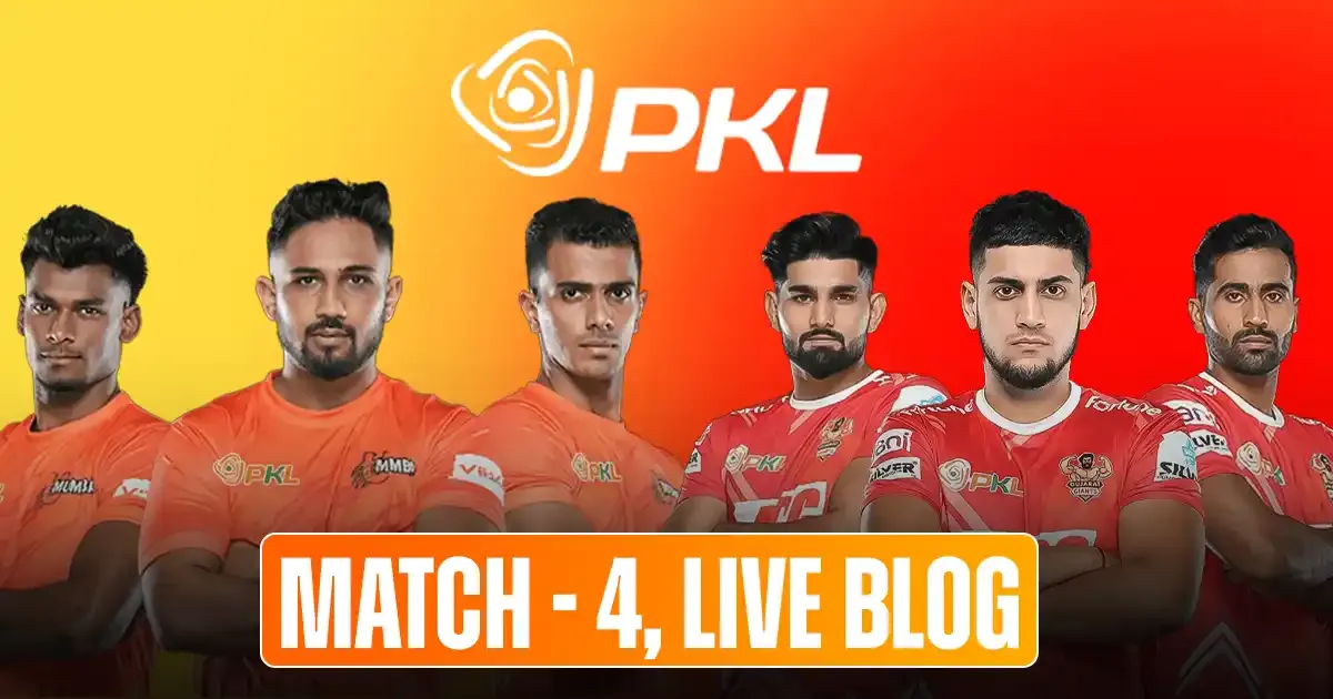PKL 2025: Match 4, U Mumba vs Gujarat Giants live updates, Commentary ...