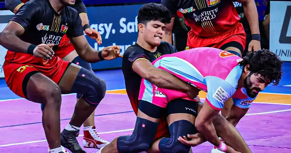 PKL 2025 Points table after day 13