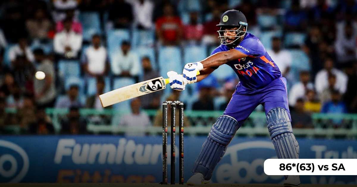 Top 5 ODI Innings of Sanju Samson