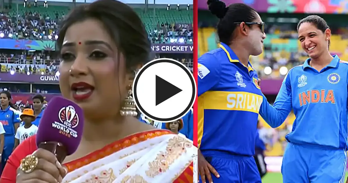 WATCH: Shreya Ghoshal sings National Anthem of India before start of opening match of ICC Women ...