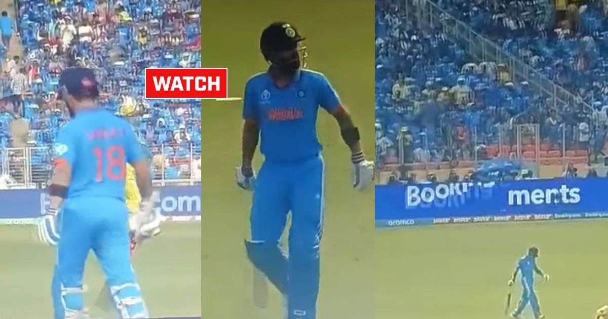 Fans welcome Virat Kohli with “Kohli..Kohli” chants as he takes field ...