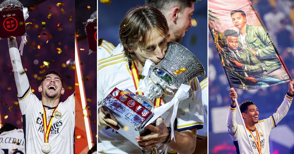 Real Madrid lift their 13th Spanish Super Cup