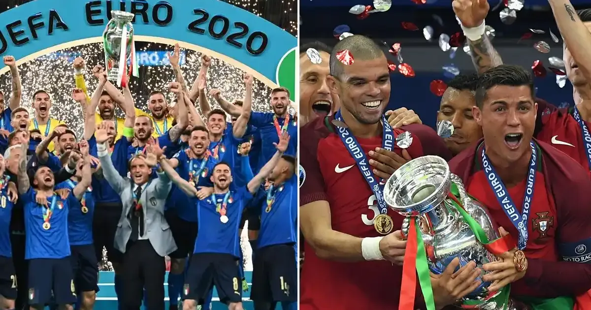 UEFA Euro winners since 2000