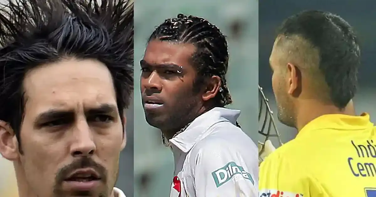 8 Cricketers with the Weirdest Hairstyles on the Field